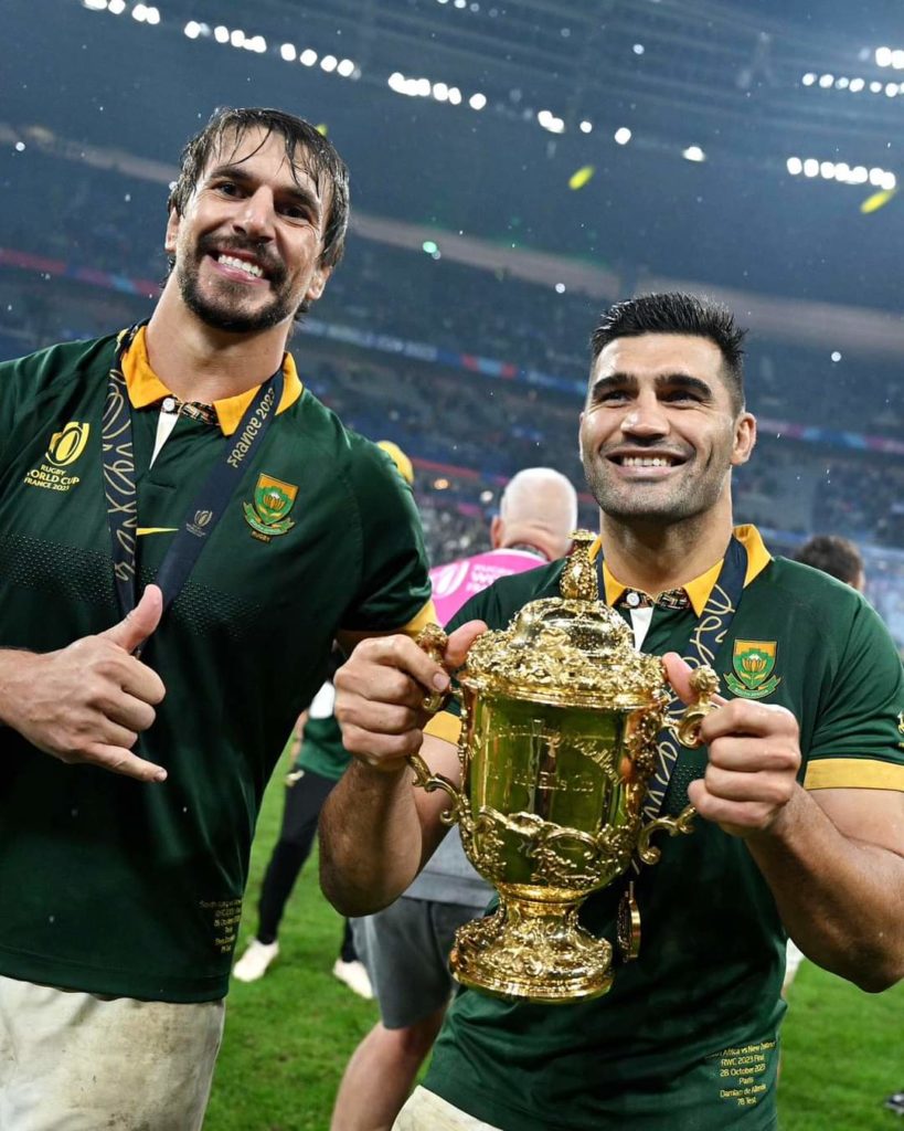 Sport| Coupe du Monde de Rugby : Les clichés des Springboks champions ...